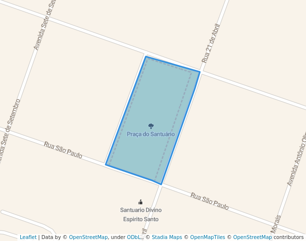 Praça do Santuário in Divinópolis | Map and Routes
