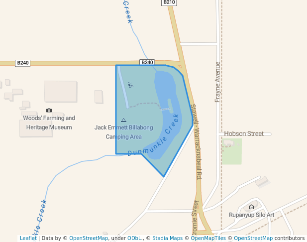 Rupanyup Memorial Park in Rupanyup | Map and Routes