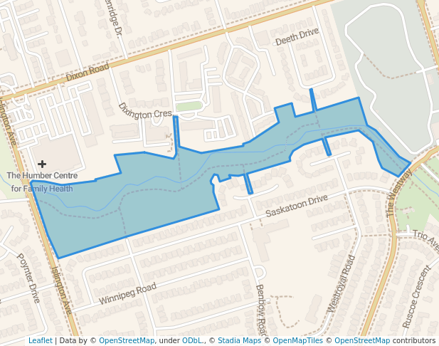 Alex Marchetti Park in Toronto | Map and Routes