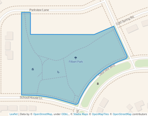 Filbert Park in Lincoln | Map and Routes