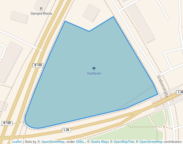 Stadtpark in Prenzlau | Map and Routes