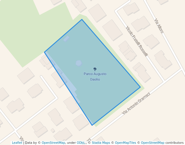 Parco Augusto Daolio in Musano | Map and Routes