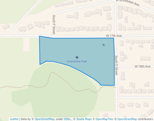 Grandview Park in Spokane | Map and Routes