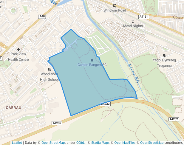 Trelai Park in Cardiff | Map and Routes