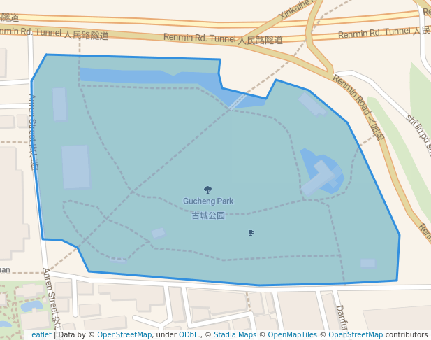 Gucheng Park in Shanghai | Map and Routes