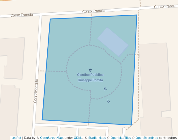 Giardino Pubblico Giuseppe Romita in Collegno | Map and Routes
