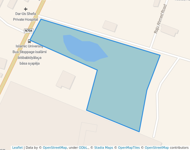 Zia Park in Kushtia | Map and Routes