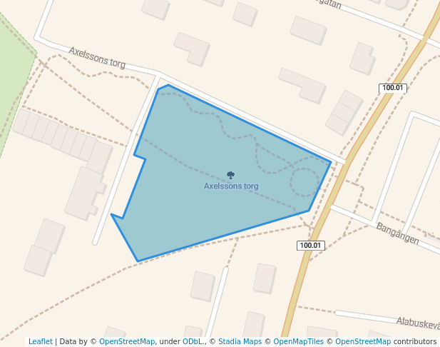 Axelssons torg in Skanör | Map and Routes