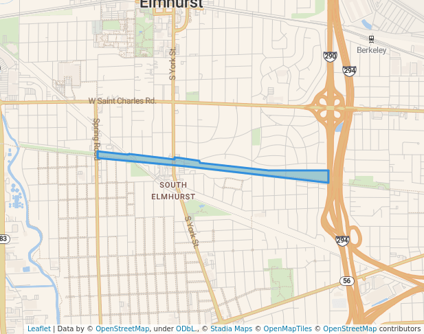 Wild Meadows Trace in Elmhurst | Map and Routes