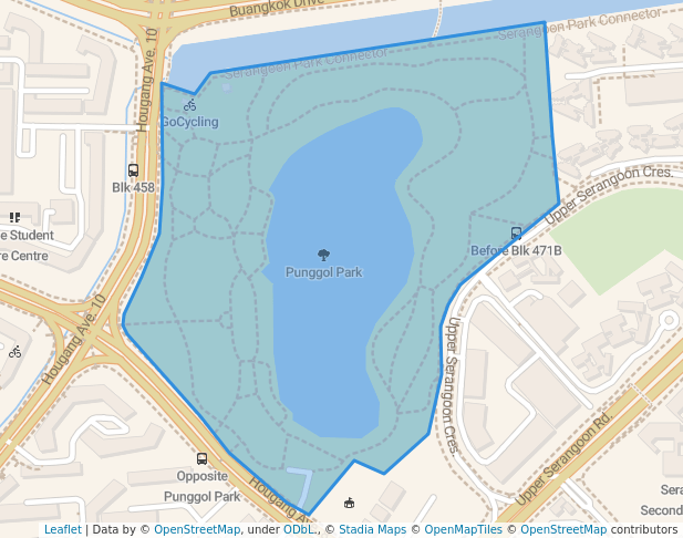Punggol Park in Singapore | Map and Routes