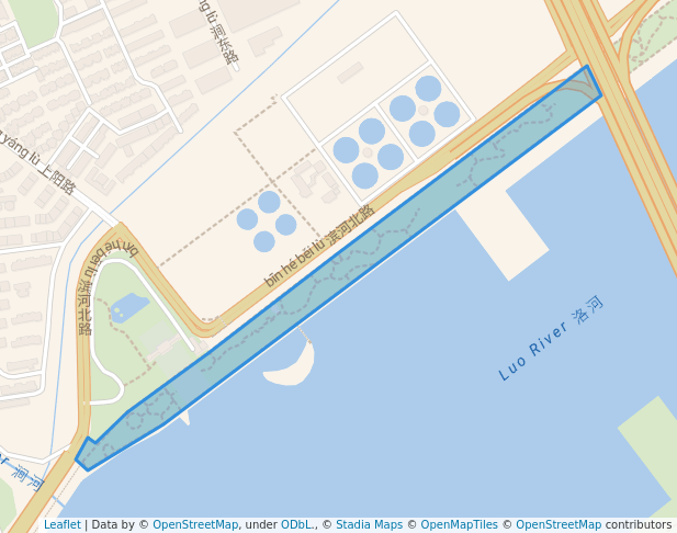 Luopu Park in Luo Yang Shi | Map and Routes