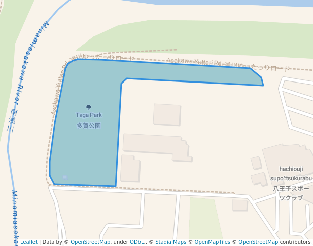 Taga Park in Hachioji | Map and Routes