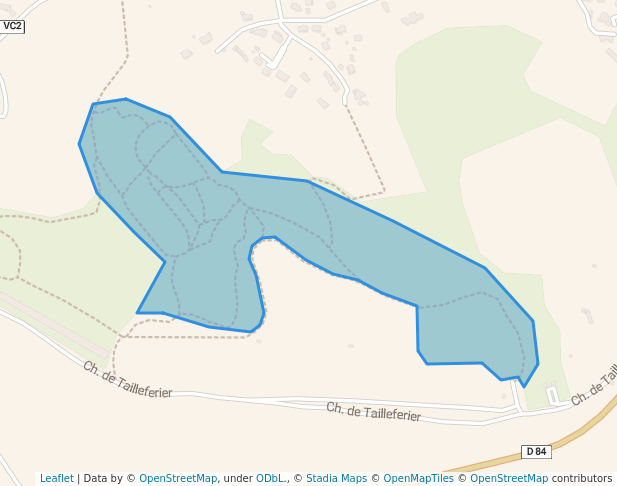 Espace de loisir de la Gardie in Le Sequestre | Map and Routes