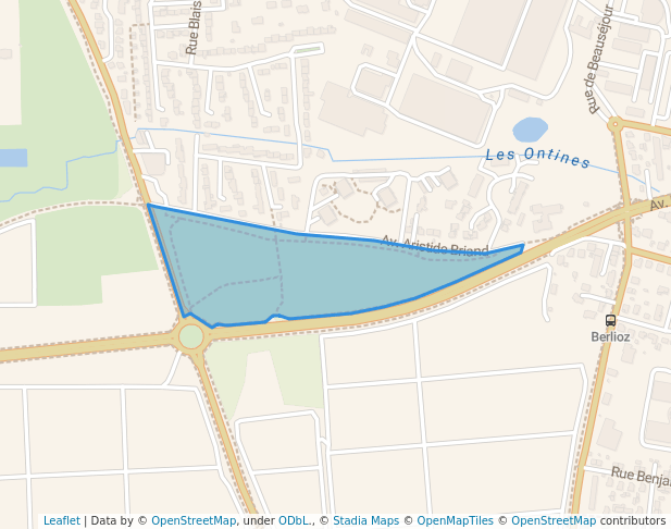 Parc du Luchey in Mérignac | Map and Routes