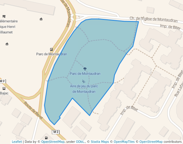 Parc de Montaudran in Toulouse | Map and Routes