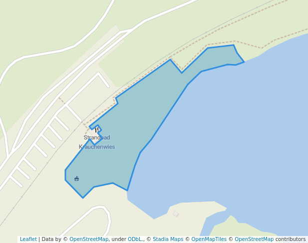 Strandbad Krauchenwies in Krauchenwies | Map and Routes