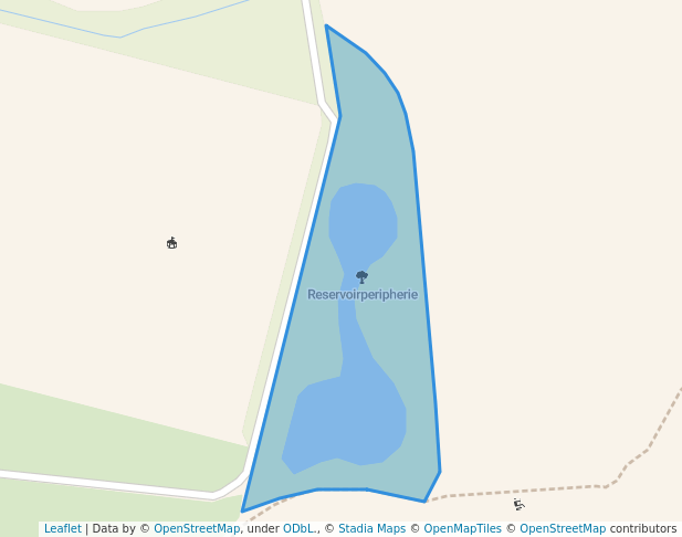 Reservoirperipherie in Ahaus | Map and Routes