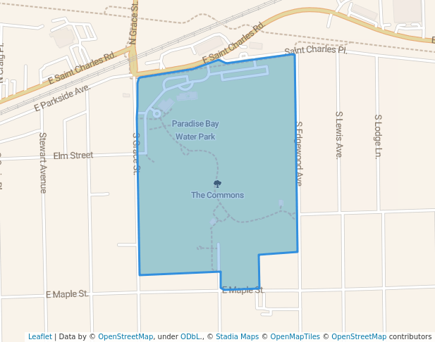 The Commons in Lombard | Map and Routes