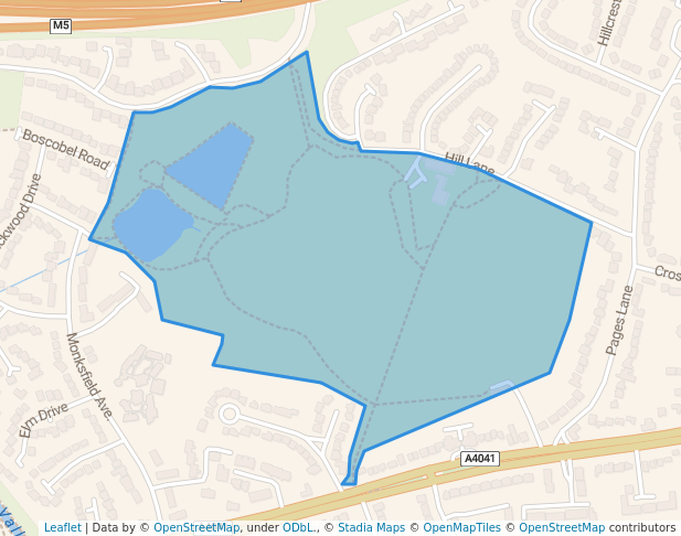 Red House Park in Birmingham | Map and Routes