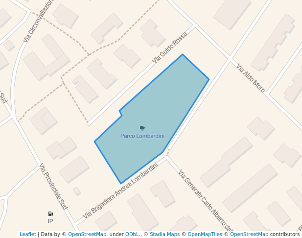 Parco Lombardini in Castello D'argile | Map and Routes
