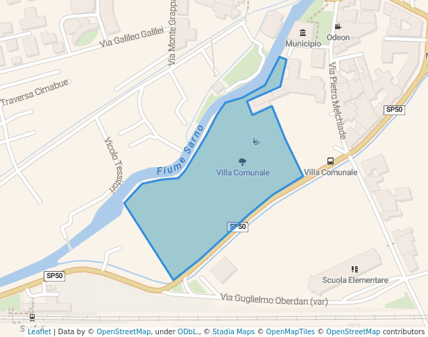 Villa Comunale in Scafati | Map and Routes