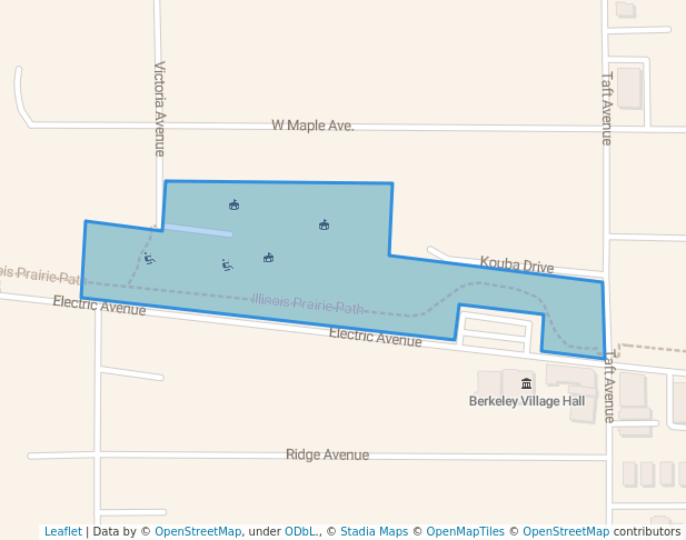 Berkeley Park in Berkeley | Map and Routes