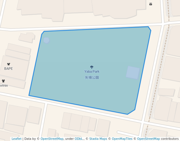 Yaba Park in Nagoya | Map and Routes