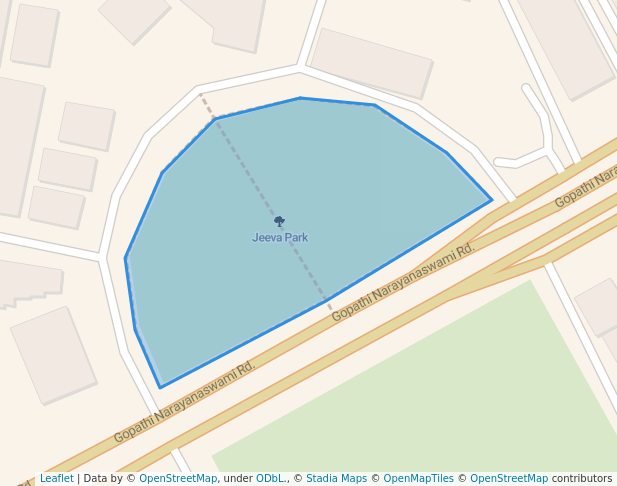 Jeeva Park in Chennai | Map and Routes