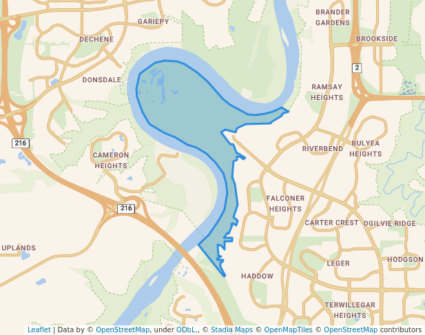 Terwillegar Park in Edmonton | Map and Routes