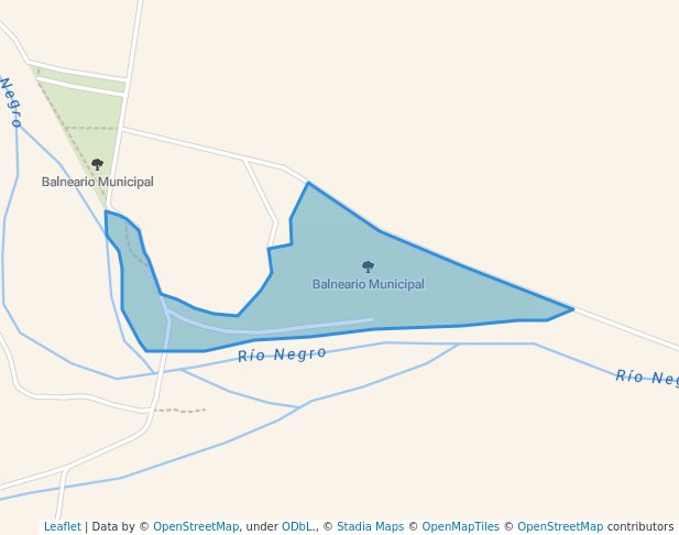 Balneario Municipal in Cervantes | Map and Routes