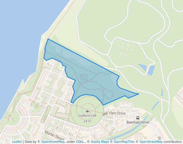 Gallions Reach Park in London | Map and Routes