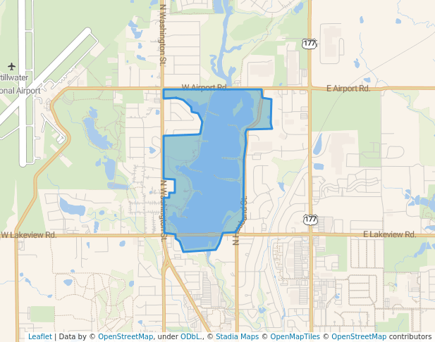 Boomer Lake Park in Stillwater | Map and Routes