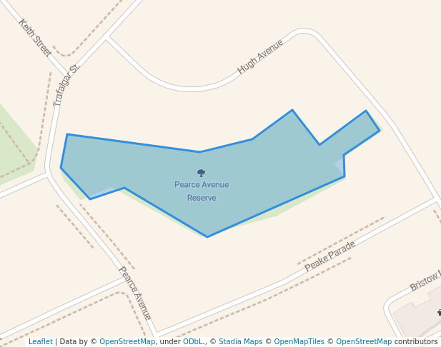 Pearce Avenue Reserve in Peakhurst | Map and Routes