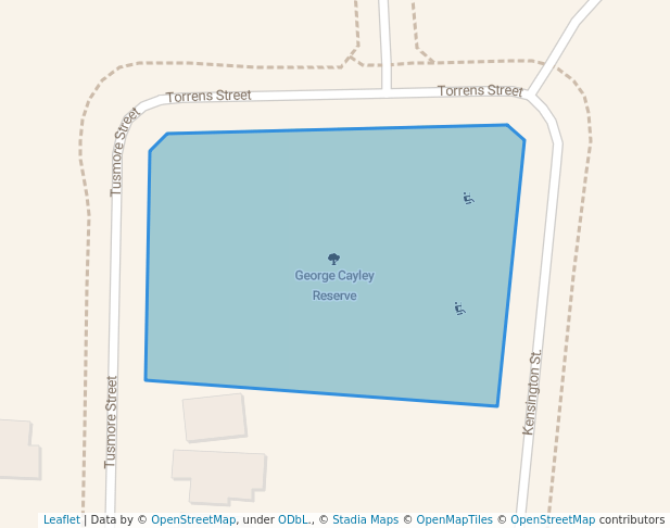 George Cayley Reserve in Punchbowl | Map and Routes
