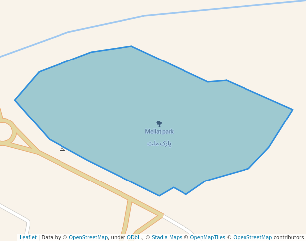 Mellat park in Rudsar | Map and Routes