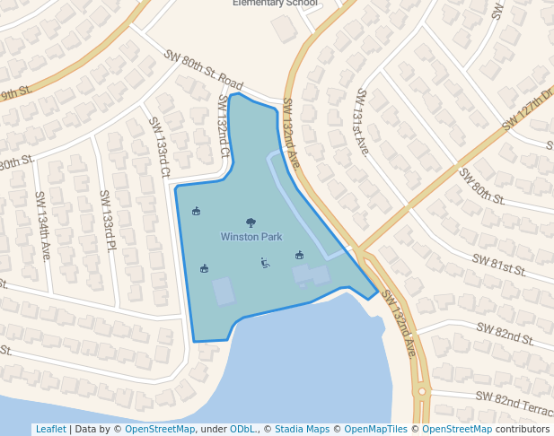 Winston Park in Miami | Map and Routes