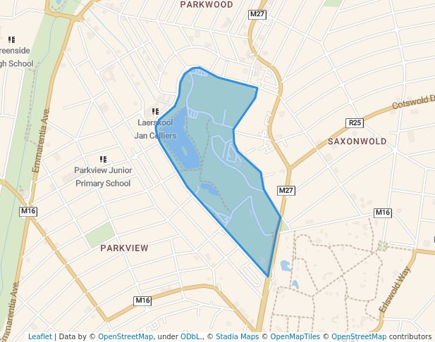 Zoo Lake in Randburg | Map and Routes