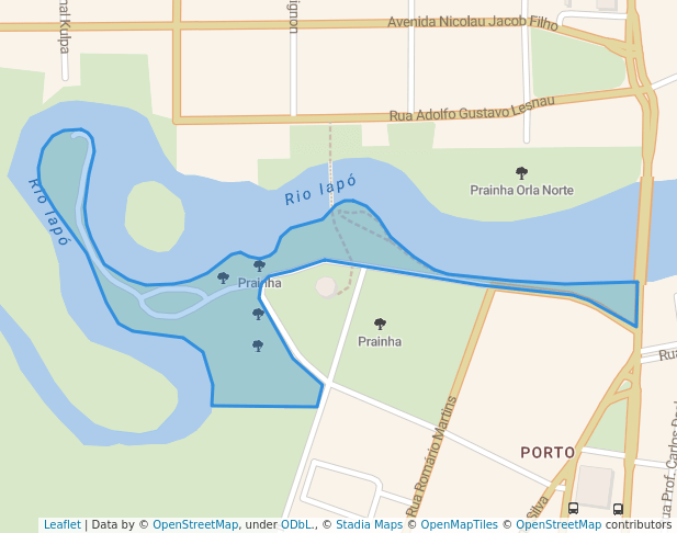 Prainha in Castro | Map and Routes