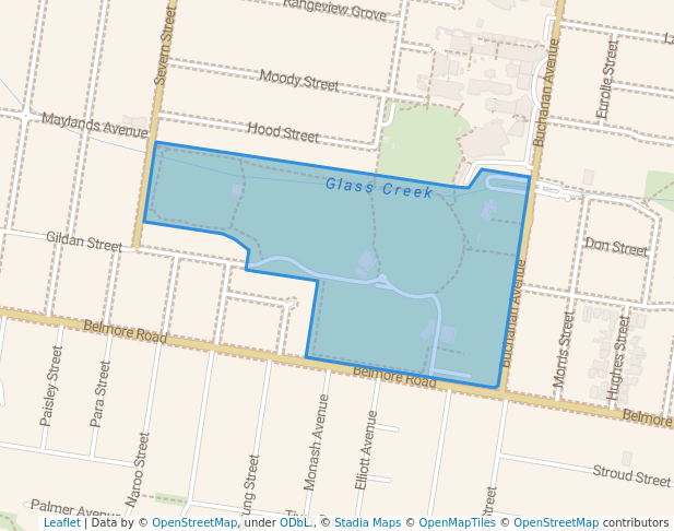 Macleay Park in Balwyn North | Map and Routes