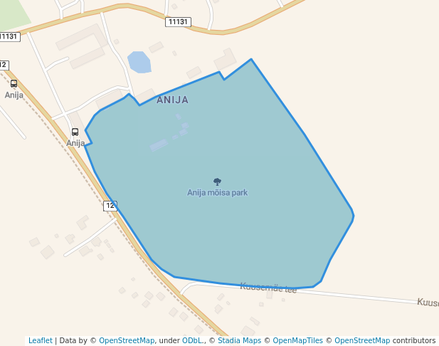 Anija mõisa park in Anija | Map and Routes