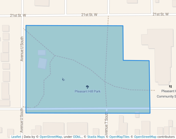 Pleasant Hill Park in Saskatoon | Map and Routes