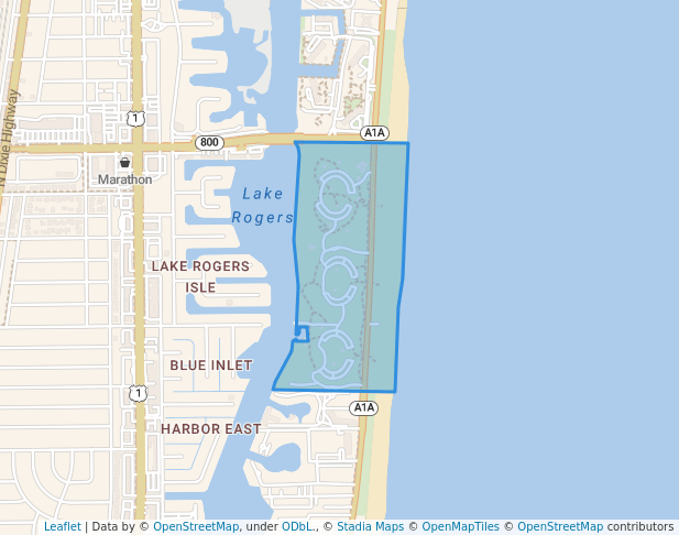 Spanish River Park in Boca Raton | Map and Routes