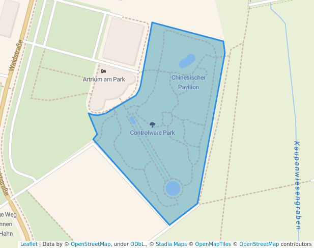 Controlware Park in Dietzenbach | Map and Routes