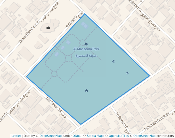 Al Mansoora Park in Sharjah | Map and Routes
