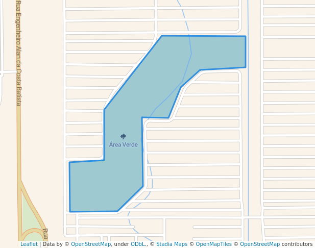Área Verde in Porto Real | Map and Routes
