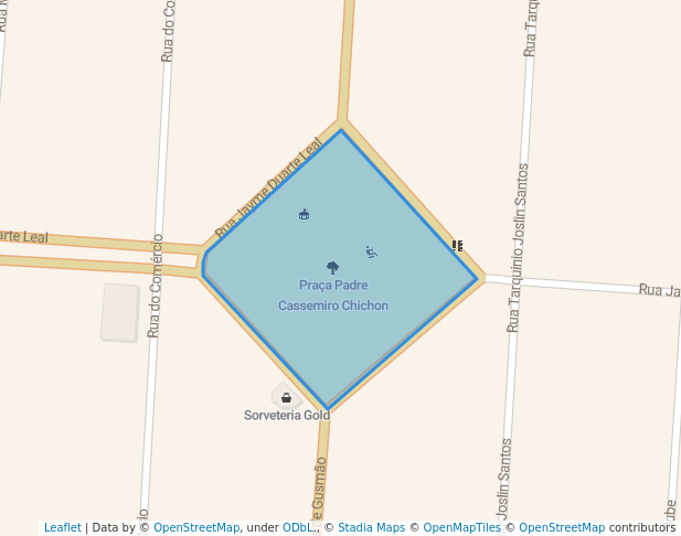 Praça Padre Cassemiro Chichon in Cascavel | Map and Routes