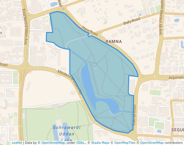 Ramna Park in Dhaka | Map and Routes
