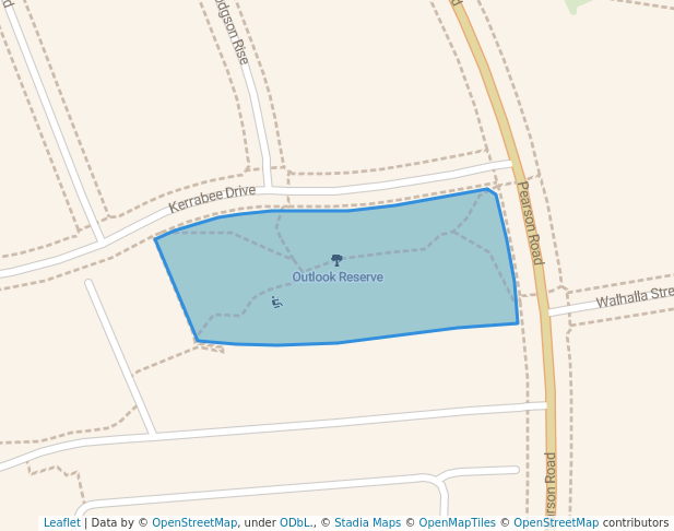 Outlook Reserve in Mernda | Map and Routes