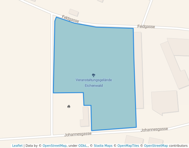 Veranstaltungsgelände Eichenwald in Horitschon | Map and Routes