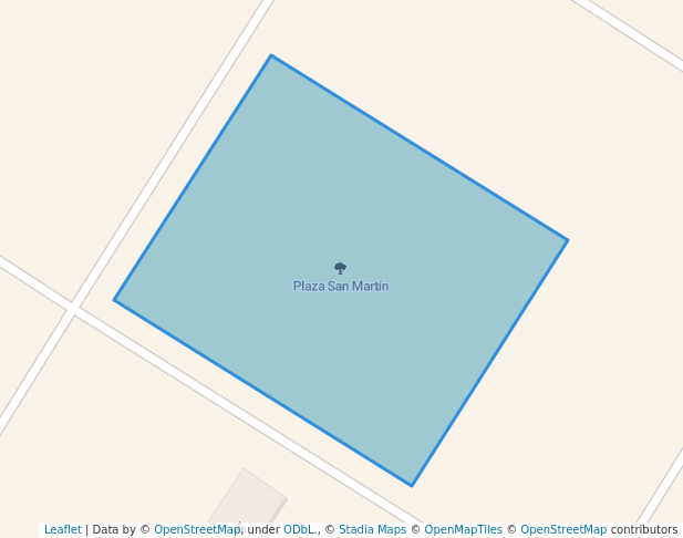 Plaza San Martín in Gouin | Map and Routes